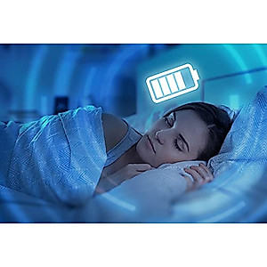 Sleep Philosophy Energy Recovery Waterproof Mattress Pad - Elastic Deep Pocket Bed Protector with Thermal Material for Healthy Living, Queen White