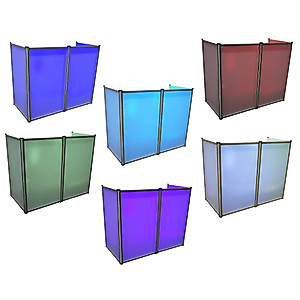 Harmony Audio HA-SKRIM Light Aluminum Portable DJ Event Facade Booth Scrim New