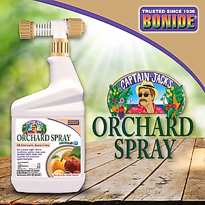 Bonide Captain Jack's Citrus, Fruit & Nut Orchard Spray, 32 oz Ready-to-Spray Multi-Purpose Fungicide, Insecticide and Miticide