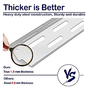 YOUFIRE Heat Deflectors Stainless Steel BBQ Heat Plate Shield Grill Replacement Parts for Weber 66686 Genesis II E-410, S-410, LX E-440, LX S-440 Gas Models, 2 Pack Flavorizer Bar