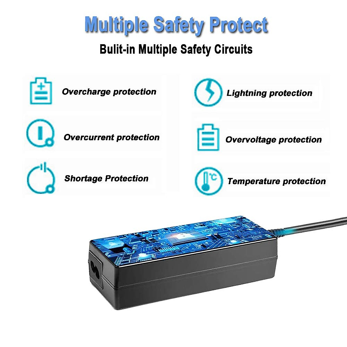 TKDY 24V for Dymo Printer Power Supply, 100-240V AC to DC 24Volt 2.5A Power Adapter for Dymo 4XL 400 450 310 315 320 330 Thermal Labels Printer Writer.