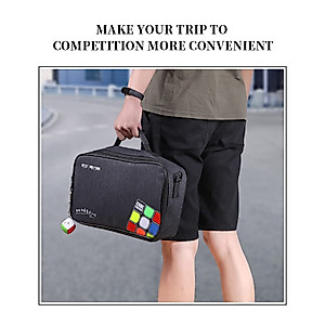 Taolele QY Toys Carrying Bag Box Storage Case Portable Handbag Shoulder Bag for Magic Cubes Game Tourism Traveling