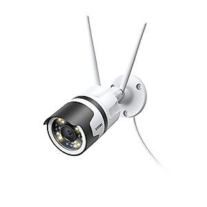ZOSI C190 H.265+ 3MP WiFi Outdoor Security Camera with Two-Way Audio, IP67 Waterproof, 80ft Color Night Vision, AI Human Detection,Motion Alert, Smart Light and Sound Alarm,SD Card Storage