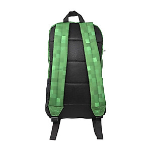 Minecraft Creeper Allover Print Backpack Bookbag
