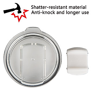 SILICANICE 14 oz Stainless Steel Vacuum Insulated Tumbler with handle & MacSlider Lid, Dishwasher Safe & Spill Proof Coffee Cup, Travel Mug for Hot/Cold Drinks, Durable Design - Navy