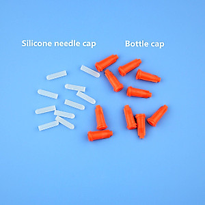 SHAOTONG 10Pcs Squeeze Bottle With 20G Dispensing Needles And Cap (50ml dispensing bottle)