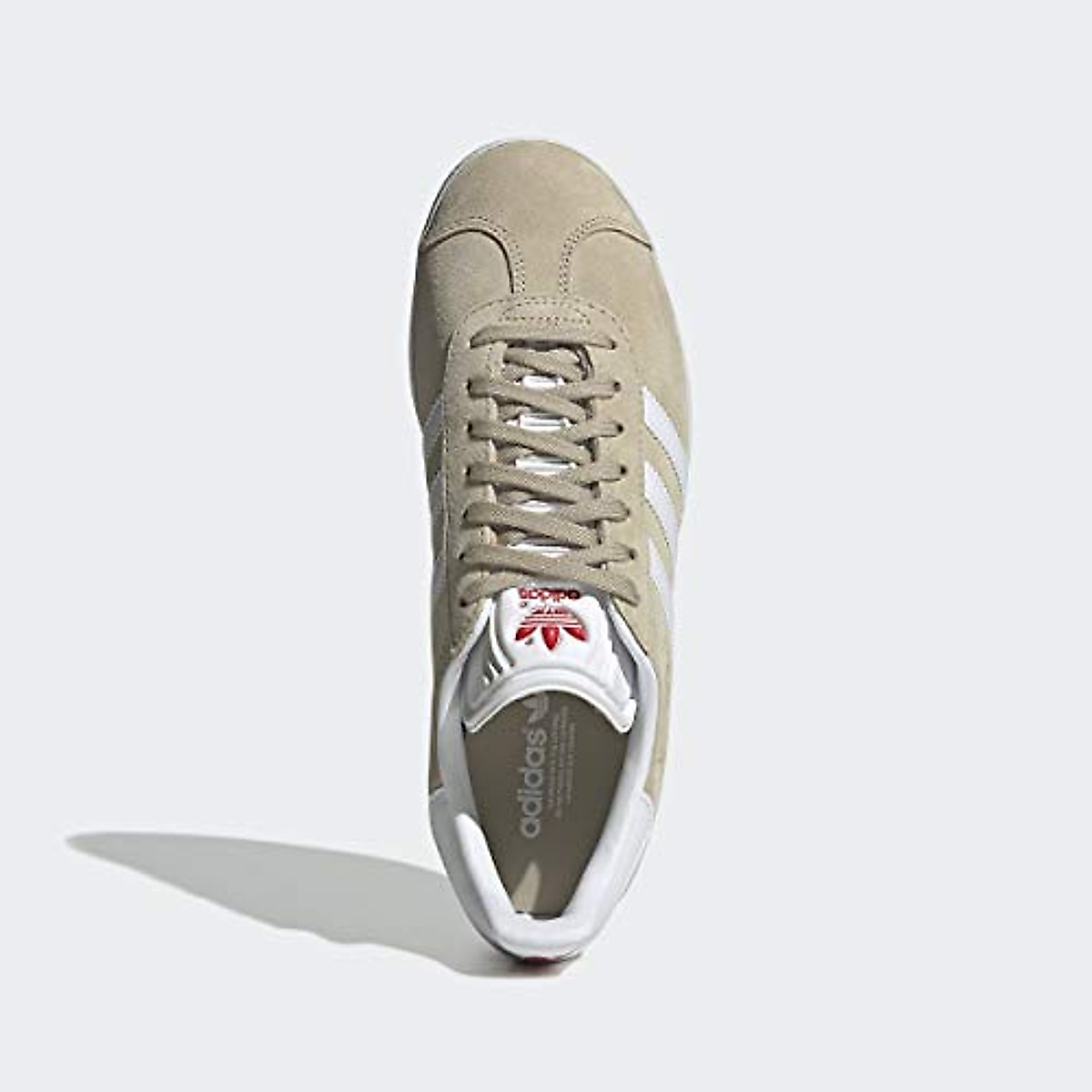 adidas Originals Gazelle Savannah/White/Glory Red 8 B - Medium