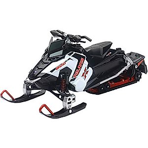 New Ray 57783 "Polaris 800 Switchback Model Snowmobile White, 1/16 Scale Model