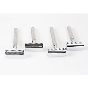 Giesen & Forsthoff Gentle Shaver Safety Razor Fixed Blade Knife, 1.75in, Stainless Steel, 1353