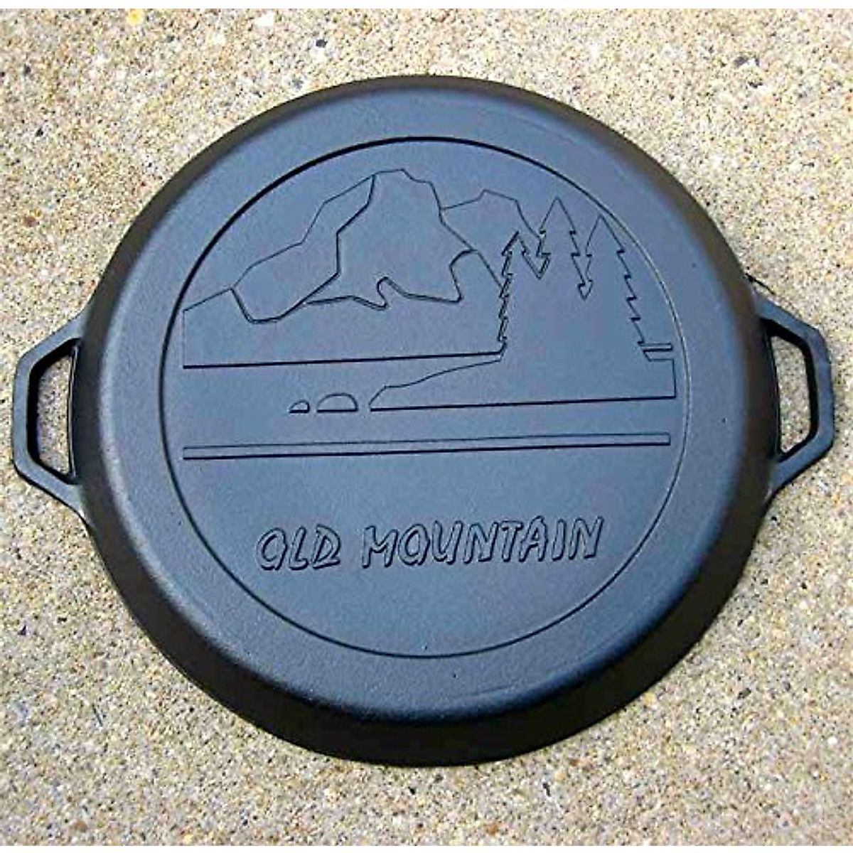 Skillet- Cast Iron 19.5" - Old Mountain - Pre-Seasoned