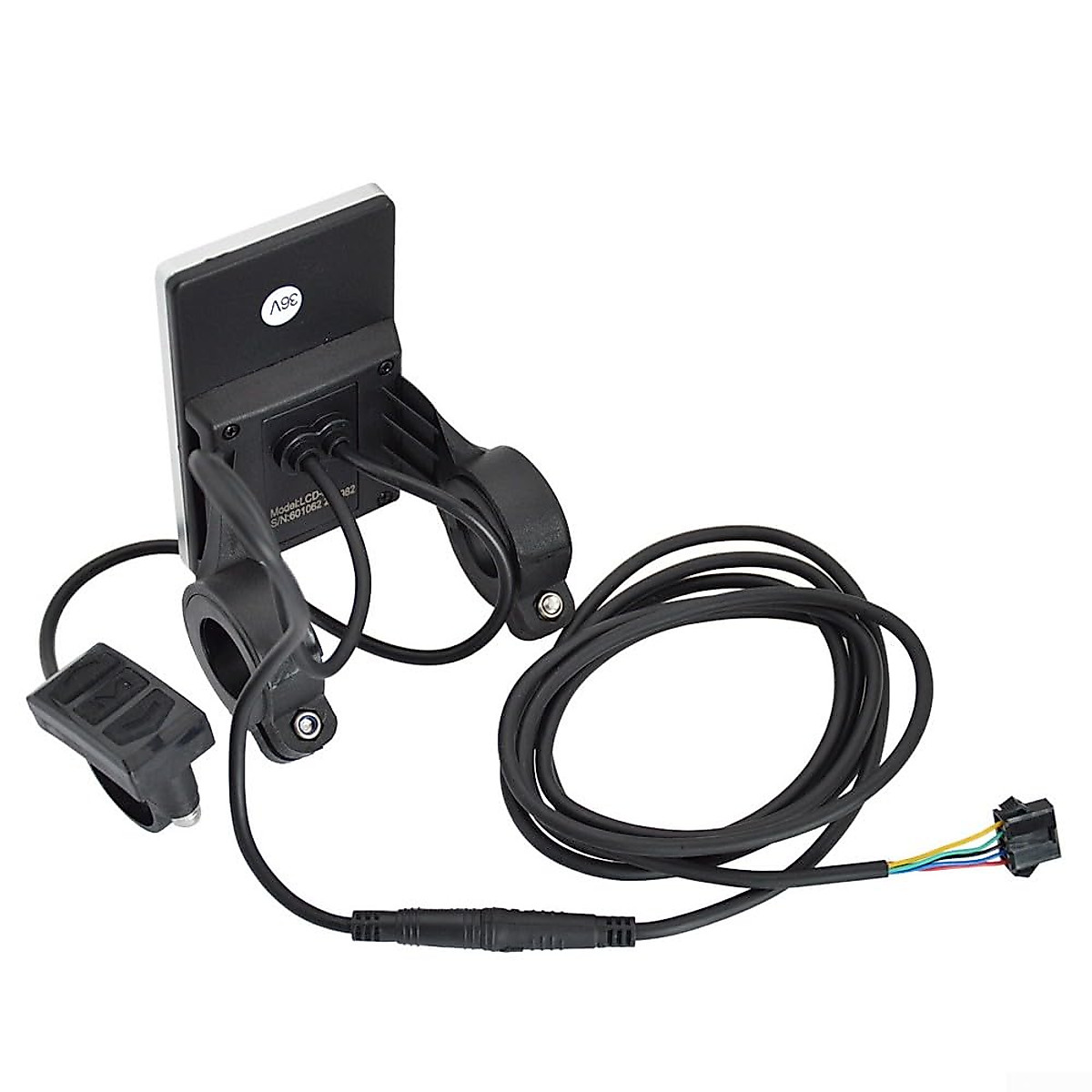 Electric Bike LCD Display, 5Pin E-Bike M5 Display Meter Control Panel, Electric Scooter Speedmeter with Control for Electric Bikes