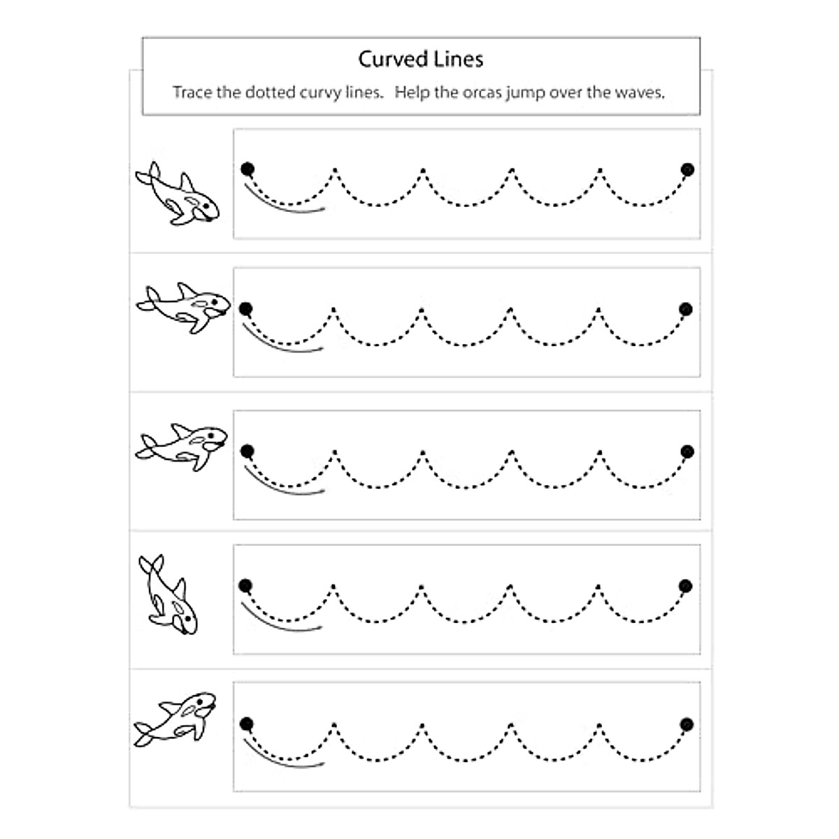 Pen Control Tracing Workbook for Kids: Learn to write patterns, lines, shapes to practice pencil control