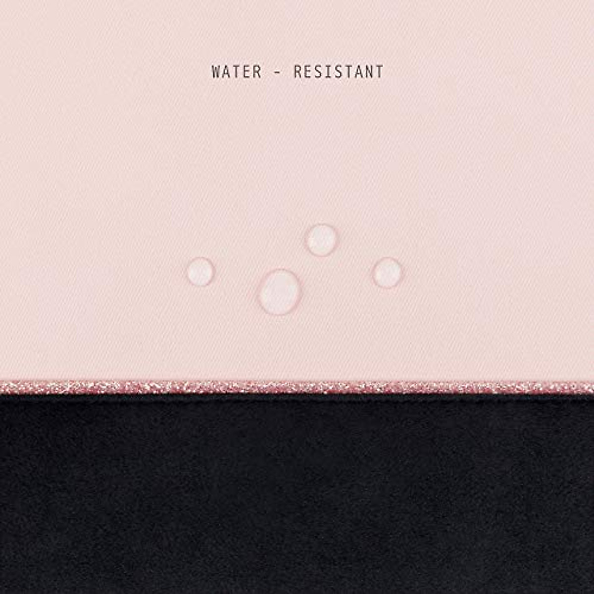 Comfyable Laptop Sleeve 13 Inch 14 Inch Compatible with 13 Inch MacBook Pro & MacBook Air M2 M1 & MacBook Pro 14 Inch M2 2023 M1- Water Resistant Cover Computer Case for Mac- Pink & Black