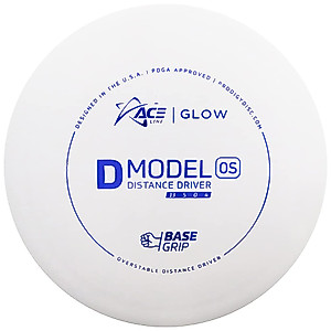 Prodigy Disc Ace Line Glow Base Grip D Model OS Distance Driver Golf Disc [Colors May Vary] - 170-175g