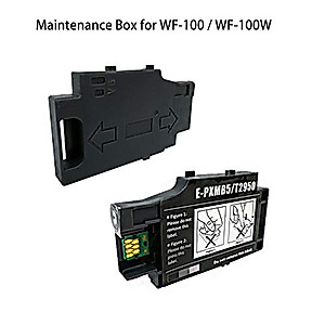F-ink 3PK Remanufactured T2950 Ink Maintenance Box Compatible with Workforce WF-100, WF-110, EC-C110 Printer