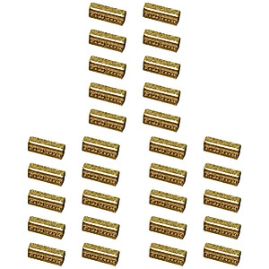 jojofuny 30 PCS Dollhouse Mini Mini Model Mini Fake Gold Brick Mini Gold Fake,