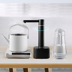 Desktop Water Dispenser for 5 Gallon Bottle，Desktop and Barrel Use,USB-C Charge. Automatic Water Pump