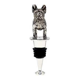 French Bulldog Frenchie Dog Wine Bottle Stopper, Wine Gifts French Bulldog Gifts Birthday Gifts for Men Women Dog Lovers, Wine Stopper for Wine Champagne Prosecco, Wine Accessories
