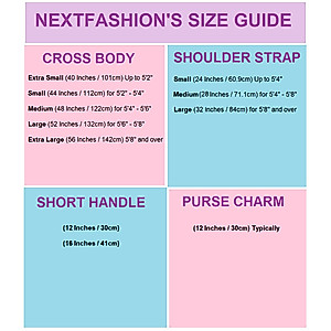 NEXT FASHION Box Purse Chain Crossbody Shoulder Strap (9mm) Replacement - (48" / 120cm)