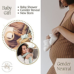 Baby Milestone Blanket | Round Design Baby Monthly Milestone | Flannel Milestone Blanket for Baby Boy Girl | Bag N Ring | Soft Baby Monthly Milestone Blanket