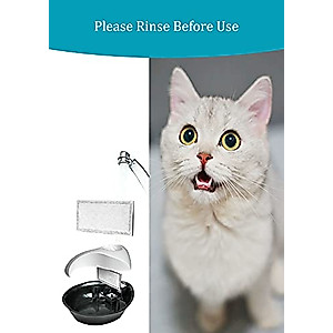Amazinpure 12 Pack Raindrop Plastic Fountain Charcoal Filters Compatible with Pioneer pet Fountain Filters Harmony Pawslife Plastic Fountains #3003#6024#3040#6029#6028#6005#6031