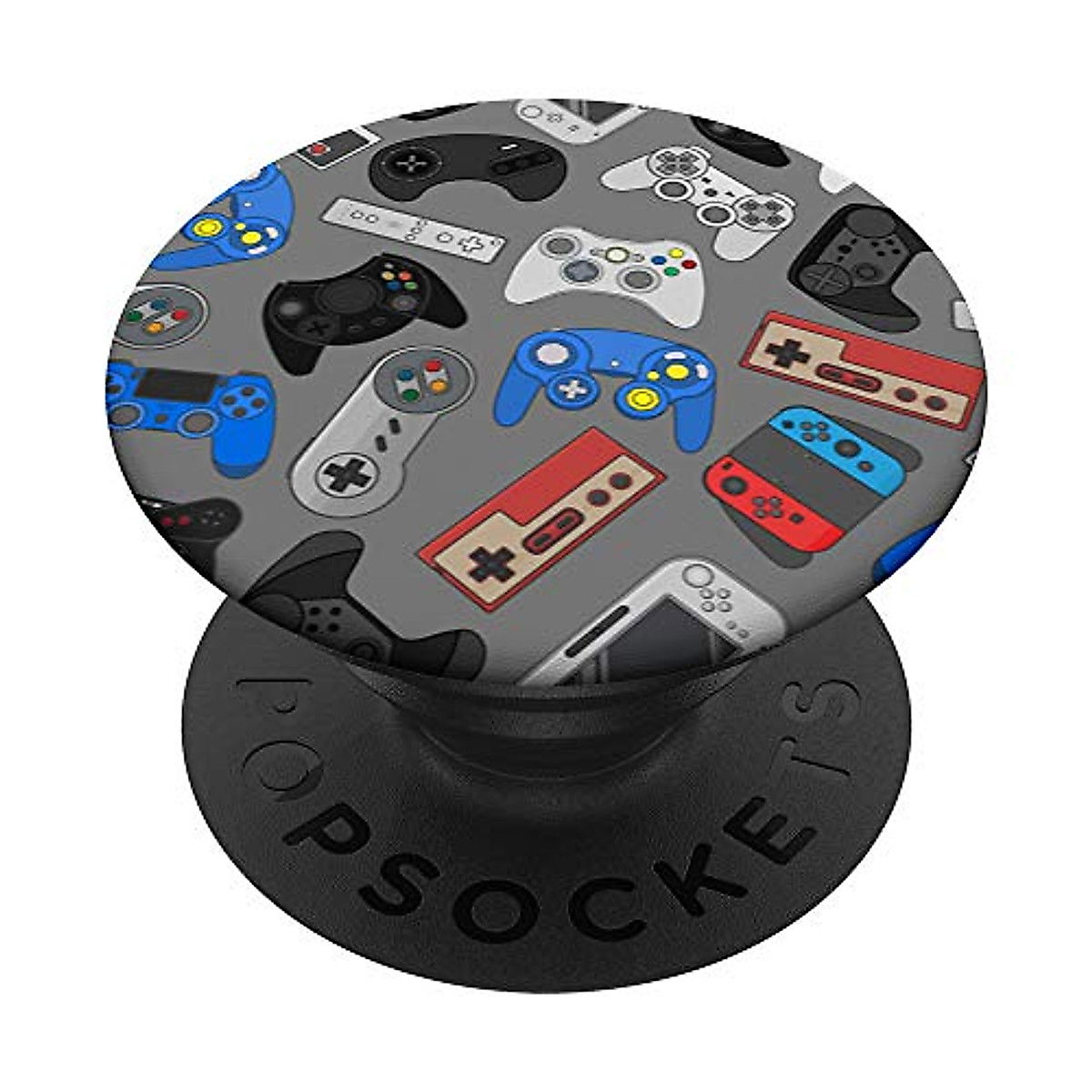Gaming Controller Pattern For Game Gamer Lover Gift PopSockets PopGrip: Swappable Grip for Phones & Tablets