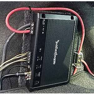 InstallGear 4/8/10 AWG Gauge Power Distribution Block 4 Gauge in to (4) 8/10 Gauge Out | Fuse Block | Fuse Block for Auto, RV, Motorcycle, and Boat