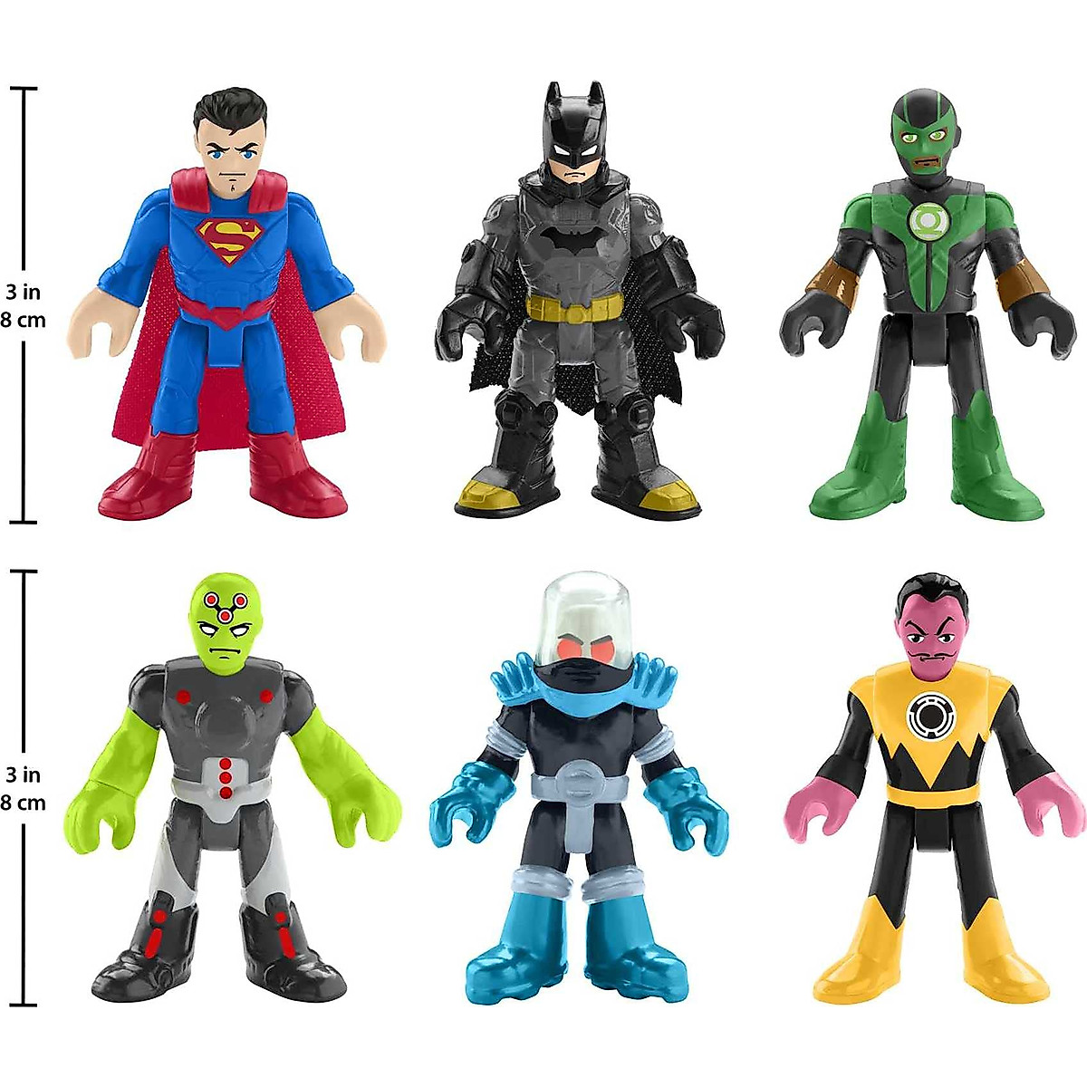 DC Super Friends Imaginext DC Super Friends Advent Calendar, 24 mystery toys including figures, accessories and a vehicle for preschool kids