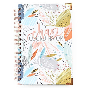 To Do List Notebook - Chaos Coordinator by June & Lucy (Rose Gold Spiral & Corner Protectors)