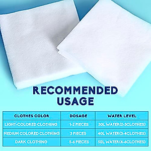Xcleen Color Absorber for Laundry-Protect Your Clothes from Color Bleed and Stains-40 Count