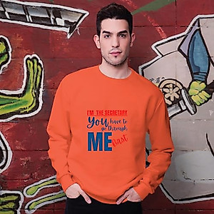 Funny Clerk Assistant Gift for Women Girls Secretary Go Through First Grey and Muticolor Unisex Long Sleeve T Shirt