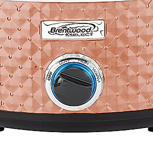 Brentwood Select Slow Cooker, 7 Quart, Copper