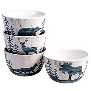 Certified International Fluidity Lodge 16 piece Dinnerware Set, Service for 4