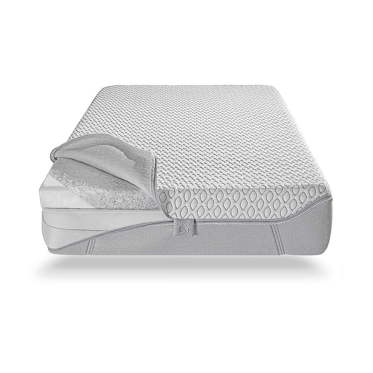 Bedgear Baby Hypoallergenic Air-X 2-Stage Infant and Toddler Breathable Crib Mattress – CertiPUR-US Certified and Airflow Certified with a Waterproof Removable and Machine Washable Cover