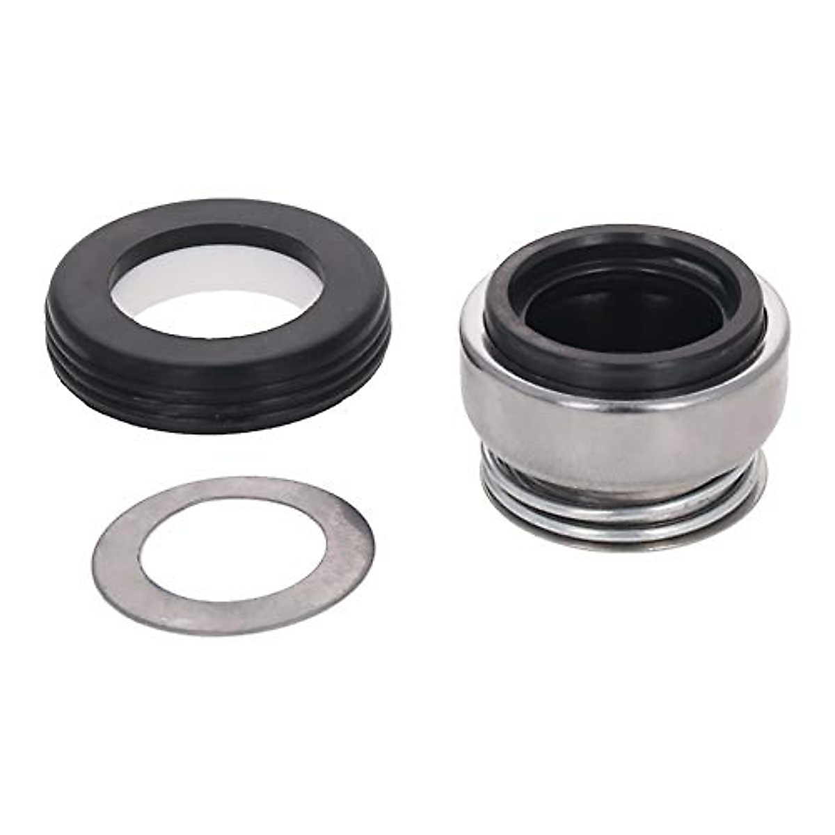 Othmro 2Pcs Internal Diameter 14mm Alloy Plastic Mechanical Shaft Seal Replacement 301-14 Shaft Seal for Pump Shaft Water Pumps Shaft Mechanical Sealing for Swimming Pools Spa Pumps