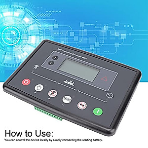 DSE6020 Self Starting Generator Controller Module MKII AMF Electronic Generator Controller with LCD Display