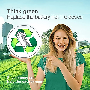 Universal Smart 2 Slots 18650 Battery Charger Set,3500mAh Rechargeable Flat-top Battery for Led Flashlights, Cameras, Headlamps, Doorbells,Toys-2Pack