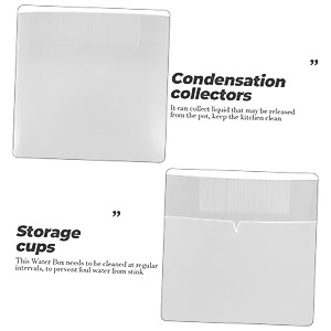 MAGICLULU 10Pcs universal condensation collectors pp duo cup Rice Cooker Supplies cup white