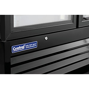 Kratos Commercial Display Refrigerator- Swing Glass 2 Door Merchandiser- 54" W 48 cu ft (69K-720)