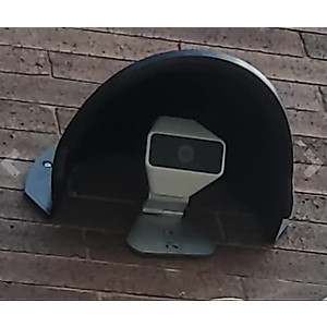 SDS DS-1250ZJ Universal Sun Rain Shade Camera Cover Shield for Cover Shield for Nest/Ring/Arlo/Dome/Bullet Outdoor Camera (1 Pack, Black)