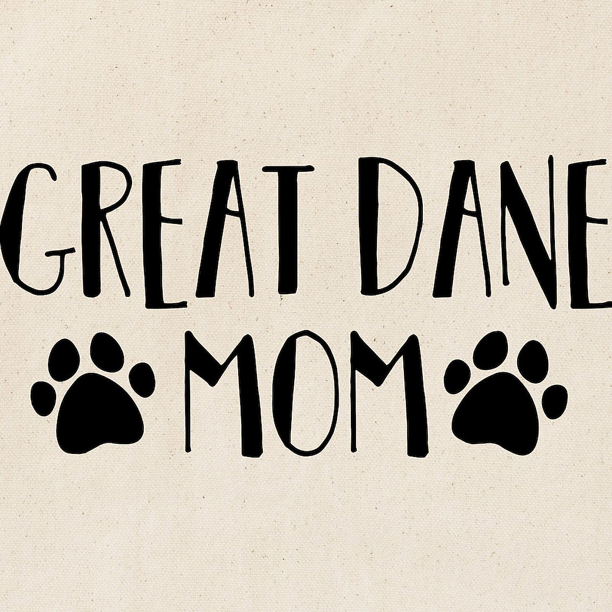 CafePress Great Dane Mom Tote Bag Canvas Tote Shopping Bag