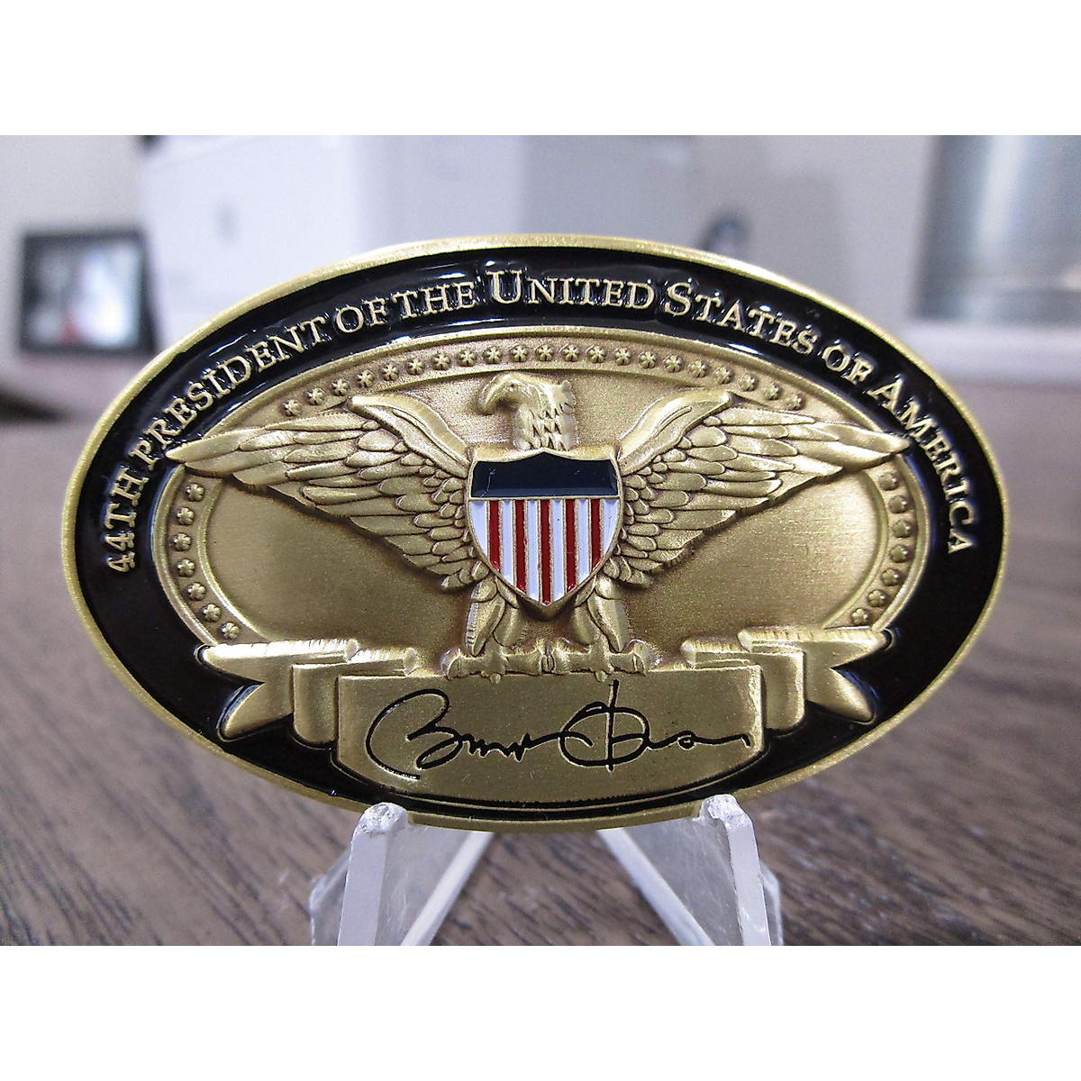 Barack Obama 44th President of The United States Serialized Challenge Coin
