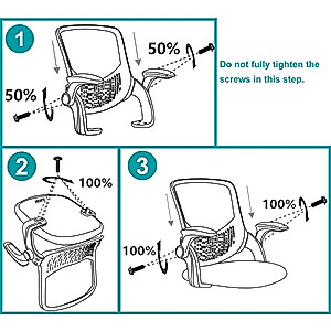 Tall Office Chair, Drafting Chair, Standing Desk Chair, High Adjustable Office Mesh Chair, Ergonomic Counter Height Computer Rolling Chair with Flip-up Armrests and Foot-Ring for Bar Height Desk