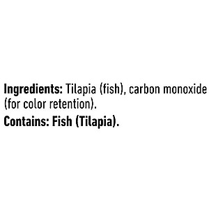 Amazon Fresh Brand, Tilapia Skinless Fillets Value Pack, Frozen, Responsibly Sourced, Phosphate Free, 2 Lb