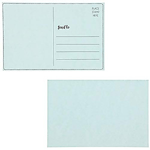 Paper Junkie Multicolored Mailable Blank Postcards Pack of 48 – 4 x 6 inches