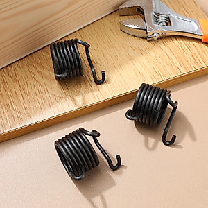 Angoily 6 Pcs Pneumatic Shovel Spring Air Fittings Air Chisel Air Tool Set Air Spring Retainer Pneumatic Chisel Accessories Pneumatic Chisel Spring Retainer Air Hammer Retaining Springs