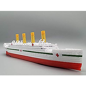 HMHS BRITANNIC Model - Highly Detailed Replica Historically Accurate No Assembly Required - 1 Foot in Length (Model Only)