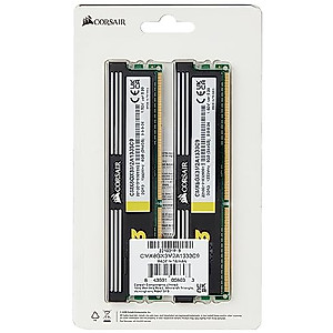 Corsair XMS3 8 GB (2 x 4GB) 1333 MHz PC3-10666 240-Pin DDR3 Memory Kit 1.5V