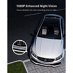 Lepro Floodlight Camera, Motion-Activated Security Light, Auto Record, 1080P Video, Two-Way Talk, 2400 Lumen Brightness, IP65 Waterproof (Outdoor Wiring and Junction Box Required, 2.4G WiFi Only)