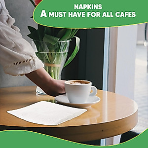 Elegant Lunch Napkin 500 Lunch Napkin 1 Ply, White